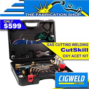 Cigweld Cutskill Tradesman Plus Gas Cutting Welding Kit Oxygen ...