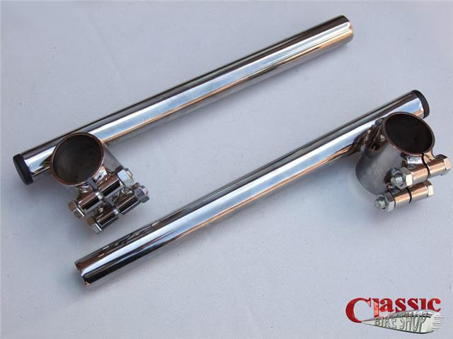 Classic Motorcycle Handlebar Clips Ons 35MM | eBay
