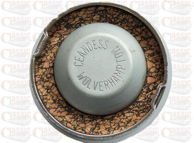 2 Inch fuel / oil tank filler cap (no vent) BSA , Triumph, Norton ...