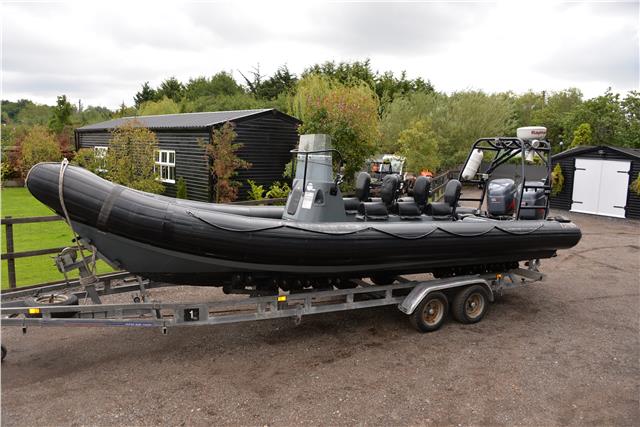 Delta Rigid Inflatable Rib Boat 8mtr 2 x Yamaha 150hp Outboard Engine ...