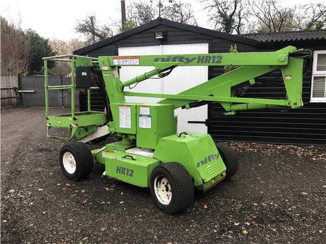 Niftylift HR12 Bi Fuel Diesel and Battery Access Platform – KS Plant and Marine