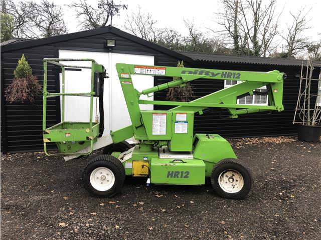 Niftylift HR12 Bi Fuel Diesel and Battery Access Platform – KS Plant and Marine