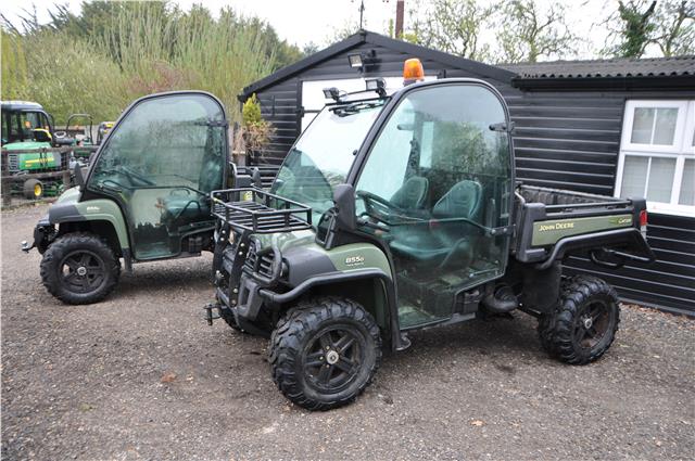 2017 John Deere Gator 855D with Full Glass Cab XUV RTV – KS Plant and ...