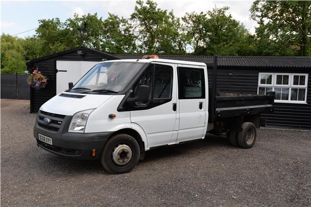 2008 Transit Crew Cab 100 psi 350 Tipper – KS Plant and Marine