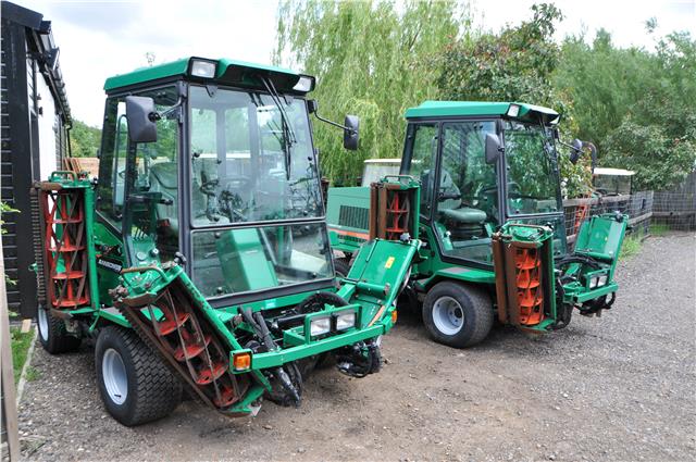 2015 Ransomes Commander 3520 with Full Cab 5 Gang Ride on Mower 4WD ...