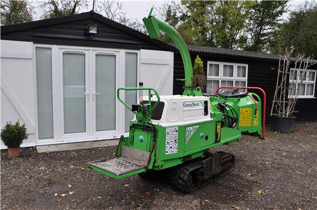 Greenmech Safetrak STC16-23 Tracked Woodchipper 550 hours – KS Plant ...