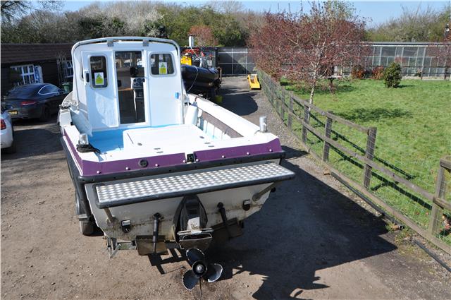 Orkney 23 Day Fishing Boat Fast Fisher with 140hp D3 Inboard Diesel ...