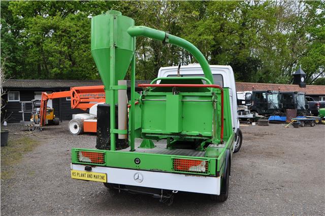 2008 Mercedes Sprinter 311 CDi Greenmech Woodchipper Truck – KS Plant ...