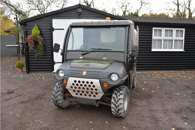 2013 Ausa Task M50D Utility Vehicle ATV with Full Cab and Alloy Canopy ...