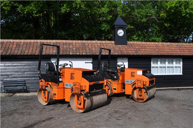 HAMM HD12 Double Vibrating Rollers – KS Plant and Marine