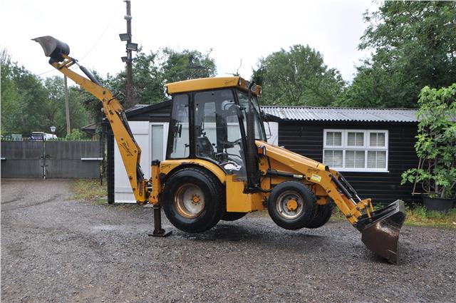 2005 Lewis Badger 2 Backhoe Digger with front Loader Excavator 4WD – KS ...