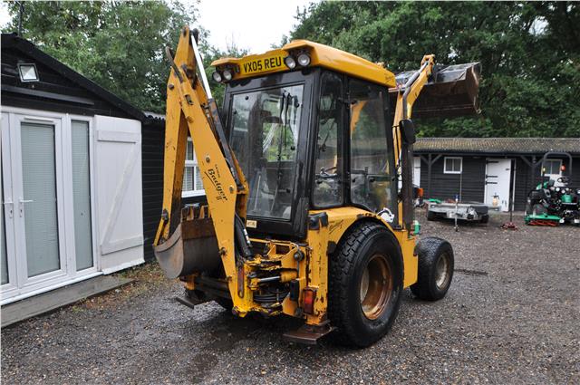 2005 Lewis Badger 2 Backhoe Digger with front Loader Excavator 4WD – KS ...