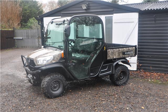 2019 Kubota RTV X1110 with Full Cab in Camo Livery 4WD – KS Plant and ...