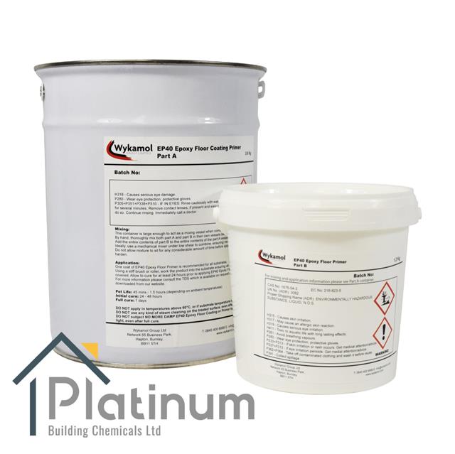 EP40 Two Part Epoxy Resin System | PRIMER / FINISH COAT | Damp Proof ...