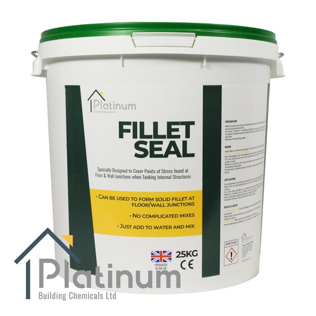 Platinum Fillet Seal 25Kg Tub | Tanking Waterproof Joint Mortar For ...