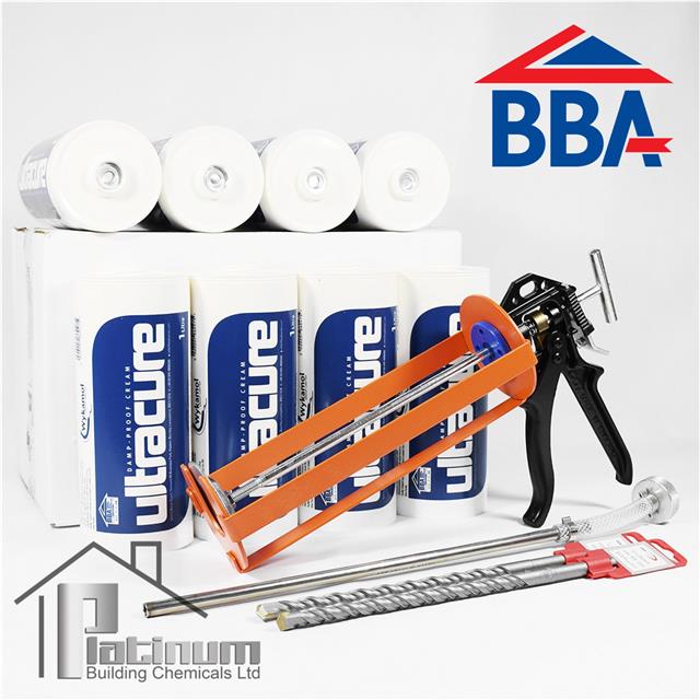 Ultracure Damp Proof Cream Kit (16 x 1L Kit) | DPC Course Injection ...