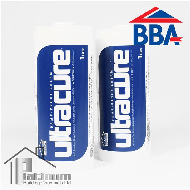 ULTRACURE DPC Injection Cream 2 x 1L | Damp Proof Course Rising Damp ...