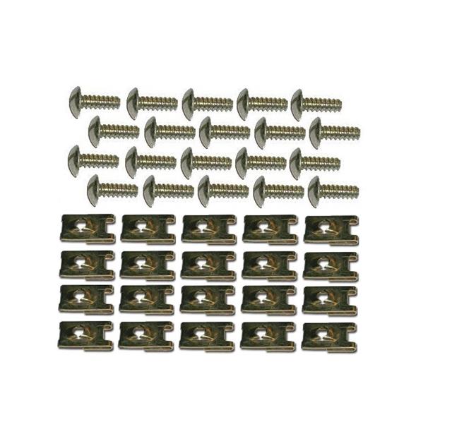 Land Rover Series & Defender Floor Screw & Spire Nuts x20 - 320045 ...