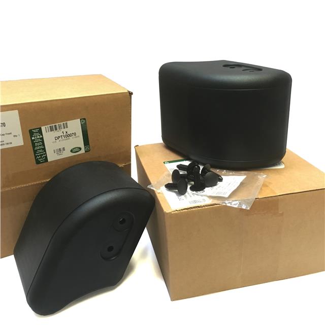 Genuine Land Rover Defender Front Bumper End Corner Caps and Clips ...