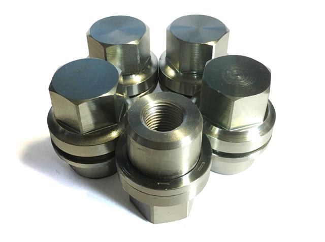 27mm Alloy Wheel Nuts Defender, Discovery 1 & Range Rover Classic x5 ...