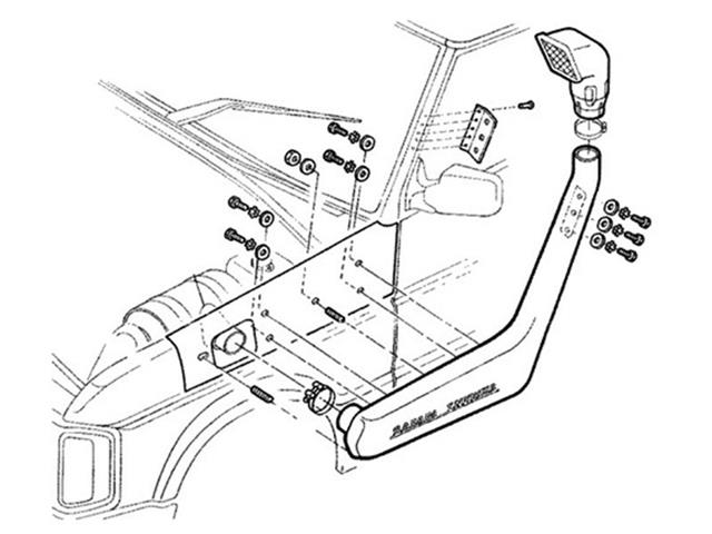 Raised Air Intakes Archives | RST Landrovers