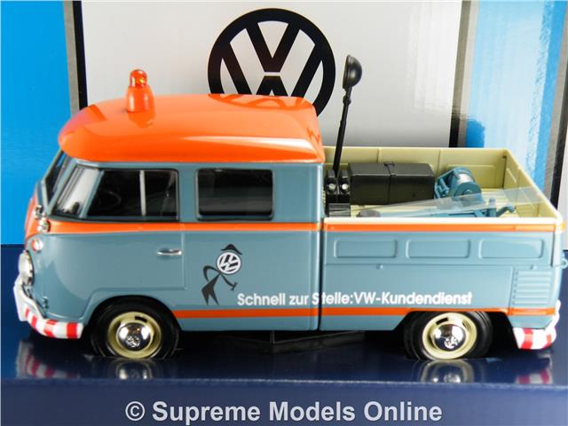 VOLKSWAGEN T1 PICK UP VAN MODEL 1:24 SIZE SPLIT SCR VW SERVICE MOTORMAX ...
