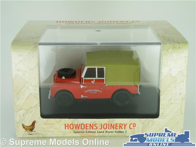 LAND ROVER SERIES 1 ONE MODEL CAR 1:43 SCALE HOWDENS JOINERY OXFORD ...