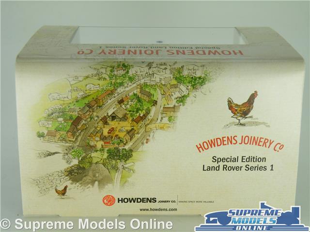 LAND ROVER SERIES 1 ONE MODEL CAR 1:43 SCALE HOWDENS JOINERY OXFORD ...