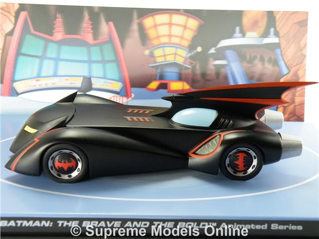 BATMOBILE BATMAN CAR MODEL THE BRAVE & BOLD 1:43 SIZE ANIMATED BATMANS ...