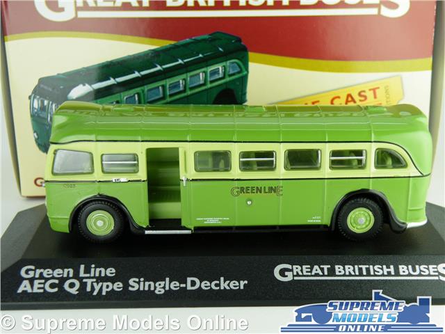 AEC Q TYPE GREENLINE LONDON TRANSPORT MODEL BUS 1:76 SCALE CORGI OOC ...