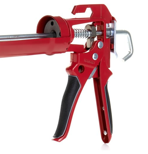 GOBEST GB-0006, heavy duty silicone caulking gun, 11 inch, soft grip ...