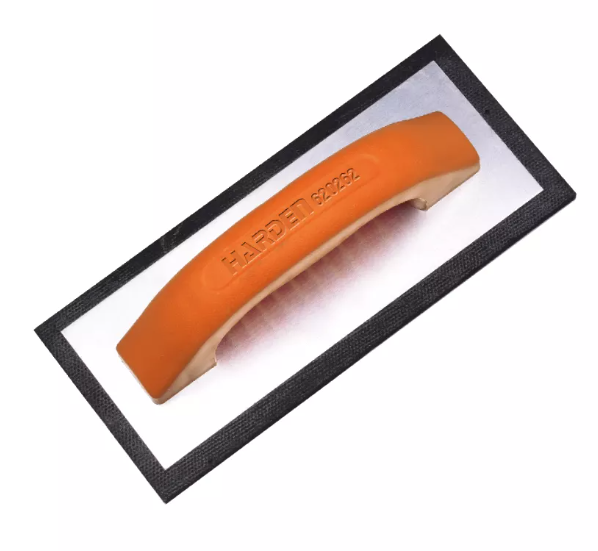 HARDEN 620262 tiling foam grouting trowel 230mm x 100mm, grout spreader ...