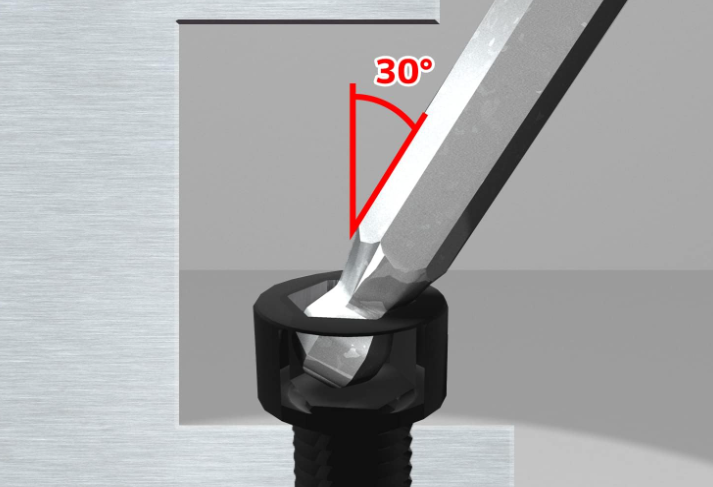 Ball tip hex key set 9 pcs hexagonal Allen key set CrV steel, medium ...