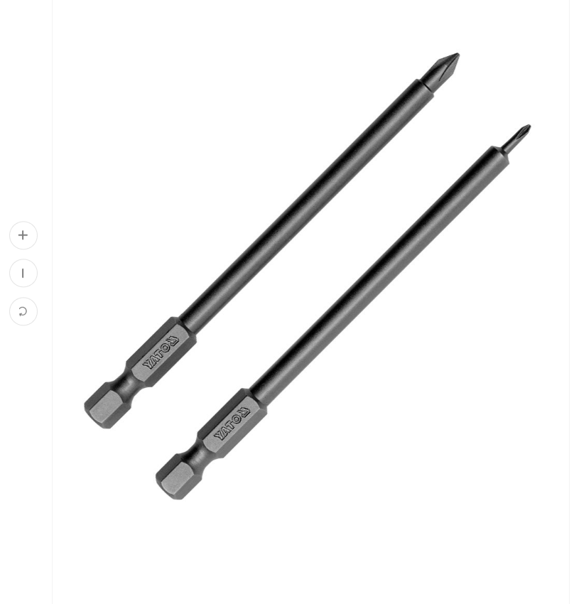 YATO YT-0459 extra long 100mm PH screwdriver bits set 2 pcs PH00 PH0 ...