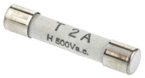 10 x RS PRO, 2A Ceramic Cartridge Fuse, 6.3 x 32mm, Speed T | eBay