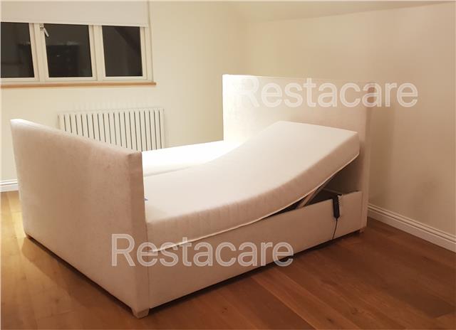 York Dual Twin Super King Size 6ft Adjustable Electric Bed Free Instal ...