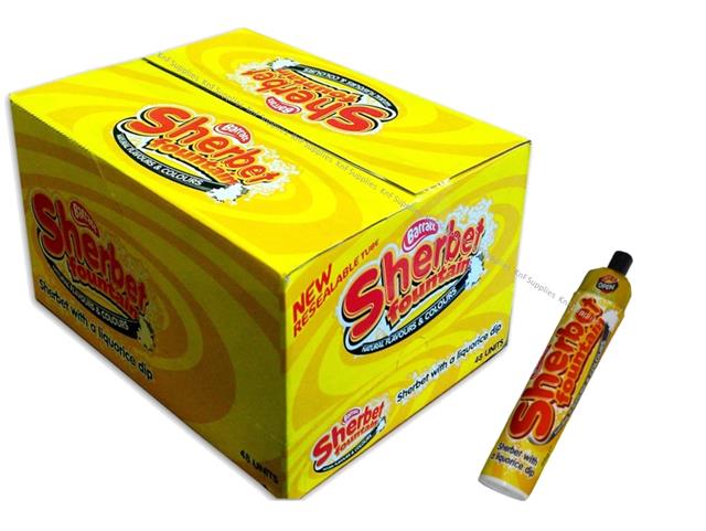 Barratt Sherbet Fountain Liquorice & Sherbet Retro Sweets | eBay