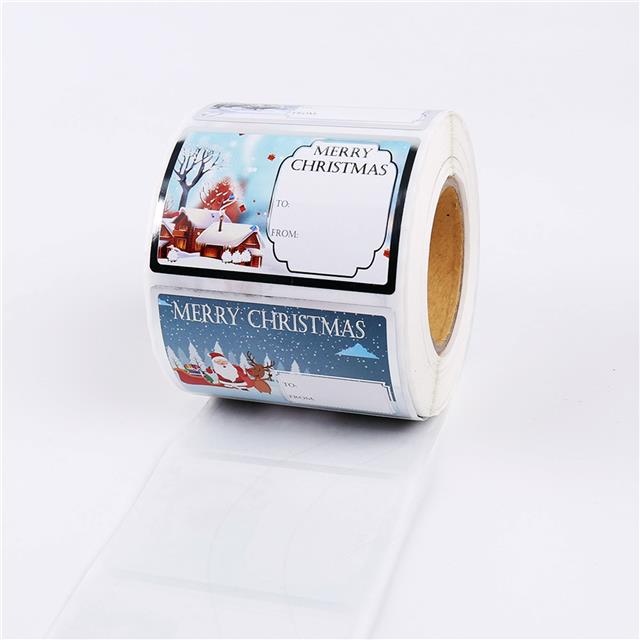 Christmas Xmas Self Adhesive Gift Labels Tags Traditional Assorted ...