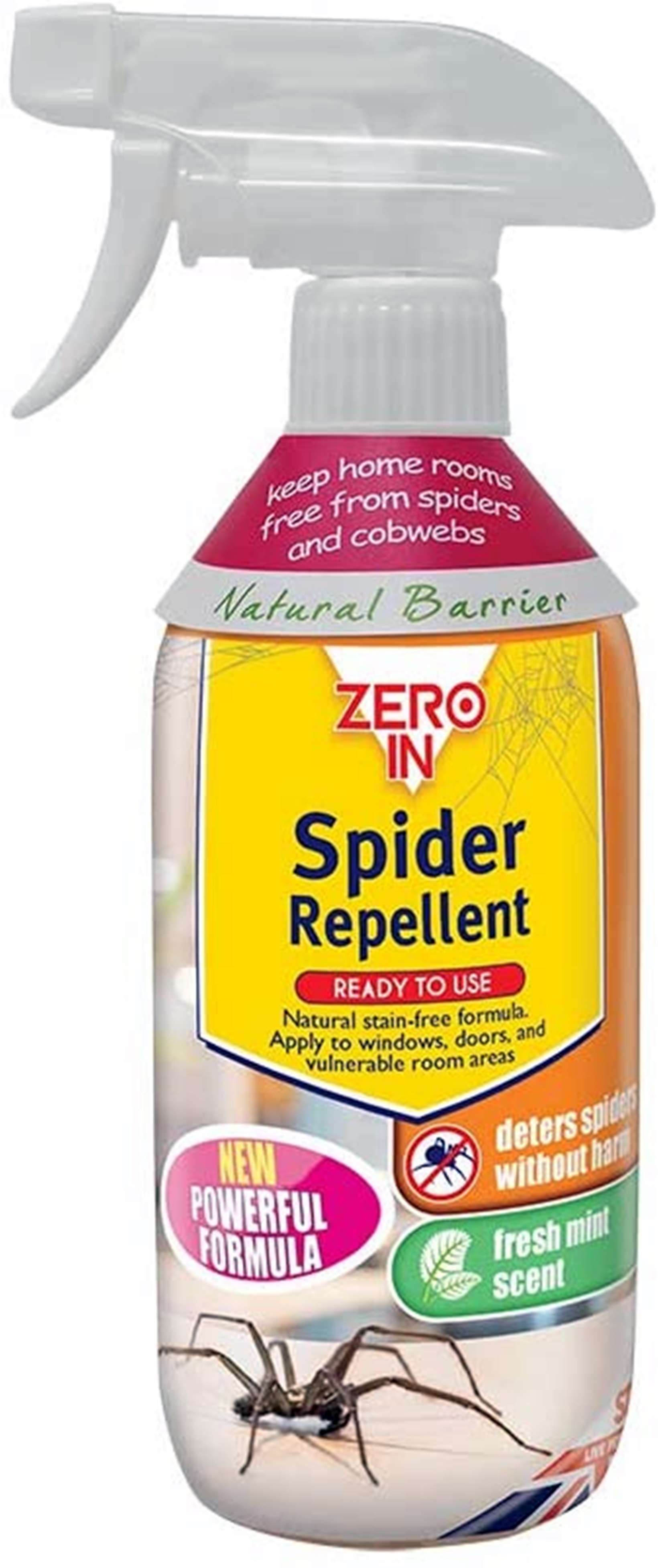 STV Buzz Spider Repellent Spray Deters Spiders from the Home ...