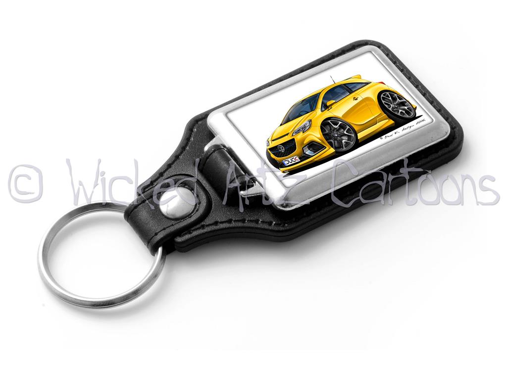 WickedKarz Cartoon Art Vauxhall Corsa E VXR/SRi 2015+ 7 Colours Classic ...