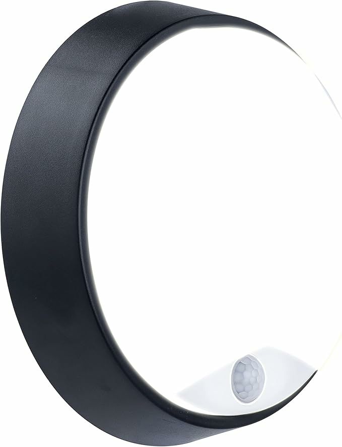 Exterior residential bulkhead round 700lumens with PIR – J Todd & Son